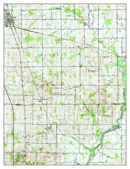 Usa Timeless Maps Argos Indiana Map Editorial Stock Photo - Stock Image ...