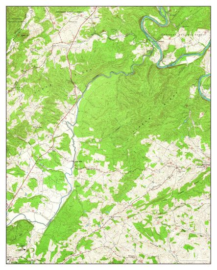 Usa Timeless Maps Salisbury Virginia Map Editorial Stock Photo - Stock ...