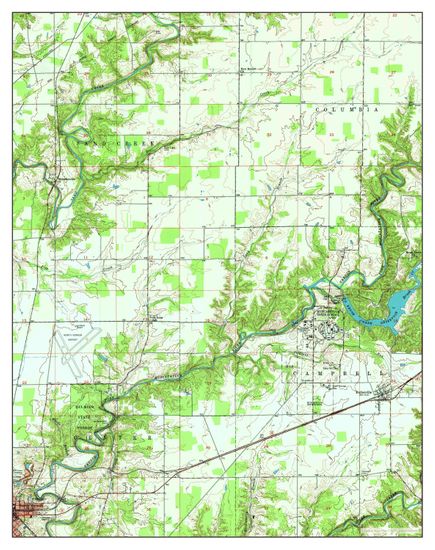 Usa Timeless Maps Butlerville Indiana Map Editorial Stock Photo - Stock ...