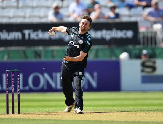 Cameron Steel Surrey Bowling Royal London Editorial Stock Photo - Stock ...