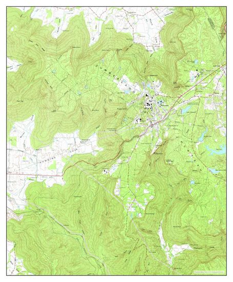 Usa Timeless Maps Sewanee Tennessee Map Editorial Stock Photo - Stock ...