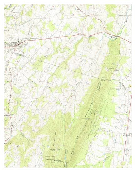 Usa Timeless Maps Middleburg Virginia Map Editorial Stock Photo - Stock ...