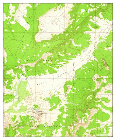 Usa Timeless Maps Acoma Pueblo New Editorial Stock Photo - Stock Image ...