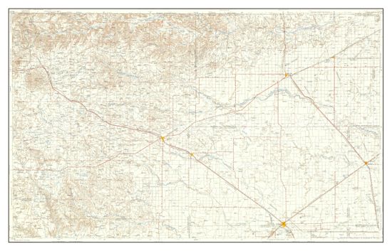 Usa Timeless Maps Dalhart Texas Map Editorial Stock Photo - Stock Image ...