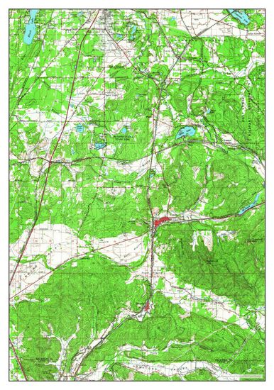 Usa Timeless Maps Tenino Washington Map Editorial Stock Photo - Stock ...