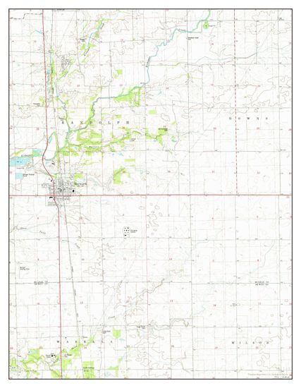 Usa Timeless Maps Heyworth Illinois Map Editorial Stock Photo - Stock ...