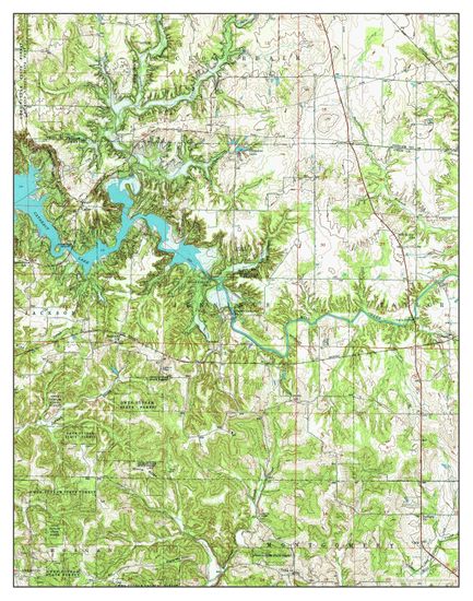 Usa Timeless Maps Cataract Indiana Map Editorial Stock Photo - Stock ...
