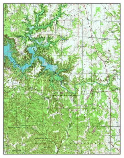Usa Timeless Maps Cataract Indiana Map Editorial Stock Photo - Stock ...
