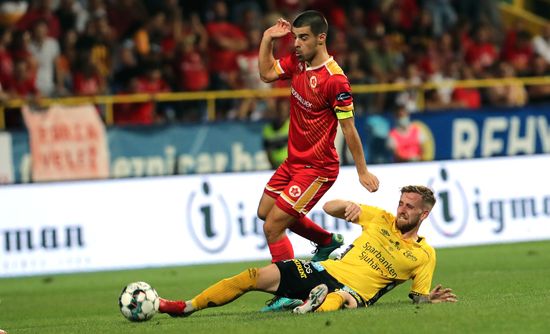 Rasmus Alm R Elfsborg Samir Radovac Editorial Stock Photo - Stock Image ...
