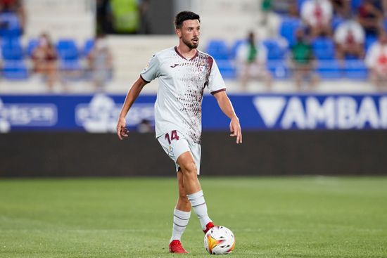 Javi Munoz Sd Eibar Action During Editorial Stock Photo - Stock Image ...