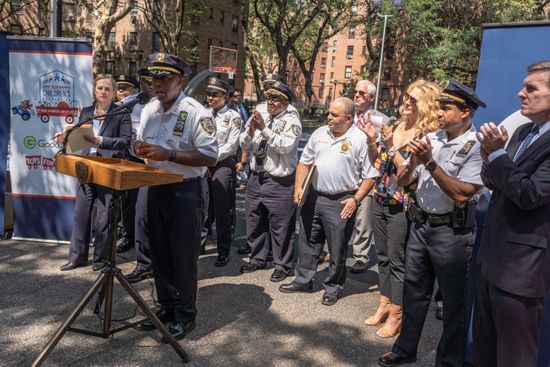Nypd Chief Department Rodney Harrison Speaks Editorial Stock Photo ...