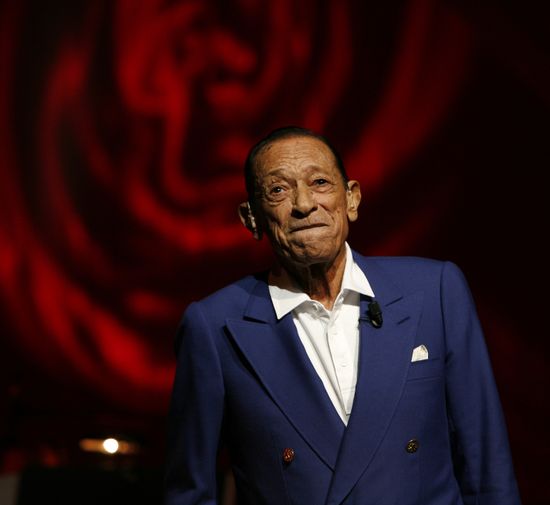 French Crooner Henri Salvador Shown His Editorial Stock Photo - Stock ...