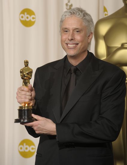 Christopher Rouse Holds His Film Editing Editorial Stock Photo - Stock ...