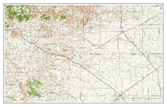 Usa Timeless Maps Dalhart Texas Map Editorial Stock Photo - Stock Image ...