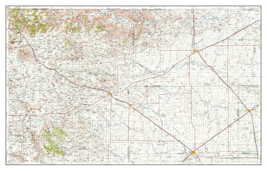 Usa Timeless Maps Dalhart Texas Map Editorial Stock Photo - Stock Image ...
