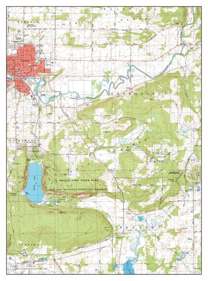 Usa Timeless Maps Baraboo Wisconsin Map Editorial Stock Photo - Stock ...