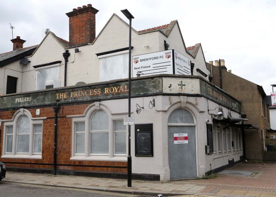 Princess Royal Pub One Four Pubs Editorial Stock Photo - Stock Image ...