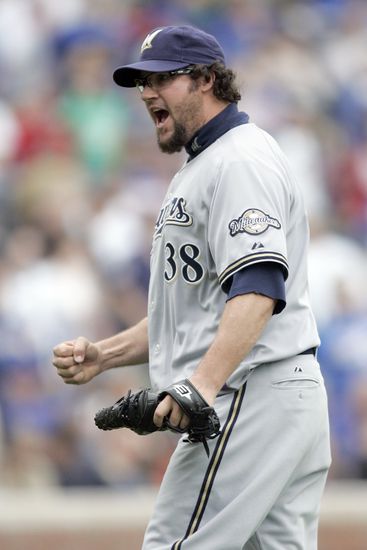 Milwaukee Brewers Relief Pitcher Eric Gagne Editorial Stock Photo ...