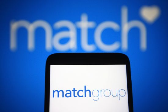 This Photo Illustration Match Group Logo Editorial Stock Photo - Stock ...