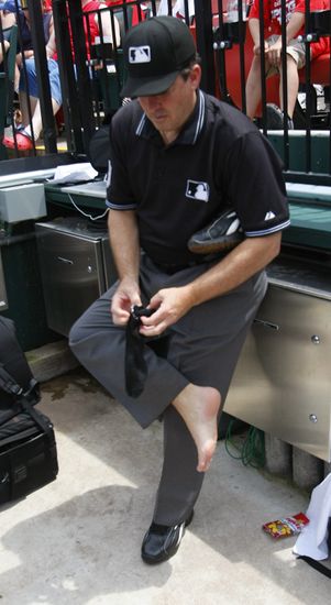 Major League Umpire Ed Rapuano Retreats Editorial Stock Photo - Stock ...