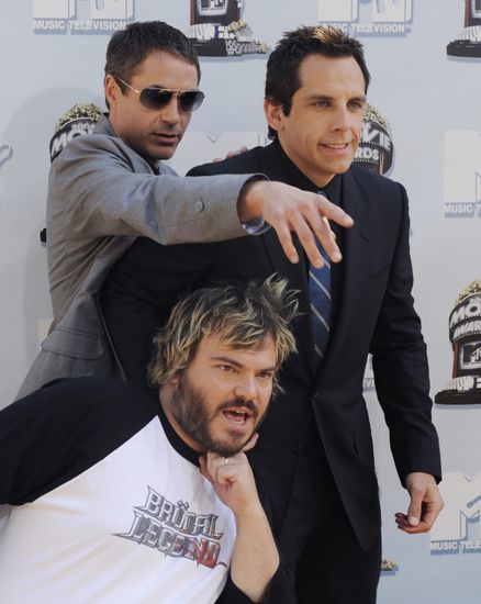 Actors Robert Downey Jr Jack Black Editorial Stock Photo - Stock Image ...