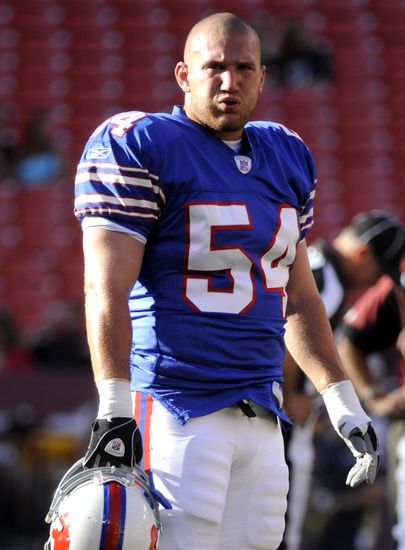 Buffalo Bills Linebacker Blake Costanzo Warmsup Editorial Stock Photo ...