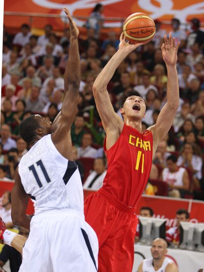 Usas Dwight Howard Tries Block Shot Editorial Stock Photo - Stock Image ...