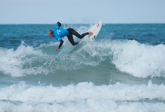 Seth Morris Surfing Quarterfinal Heat 4 Editorial Stock Photo - Stock ...