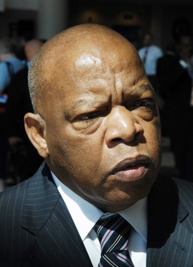 Rep John Lewis Dga Speaks Press Editorial Stock Photo - Stock Image ...