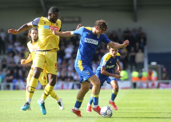Aaron Pressley Afc Wimbledon Currently On Editorial Stock Photo - Stock ...
