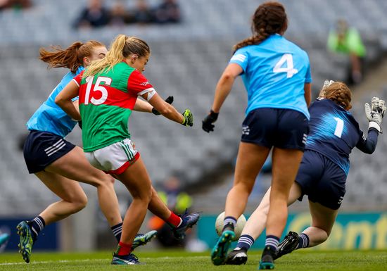 Mayo Vs Dublin Mayos Sarah Rowe Editorial Stock Photo - Stock Image ...