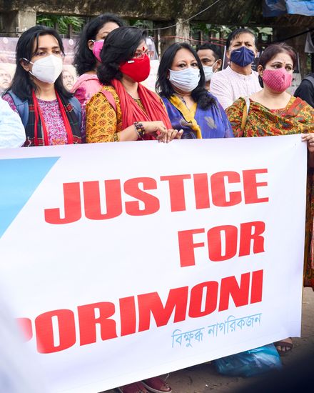 Outraged Citizens Protest Front Dhaka Press Editorial Stock Photo ...