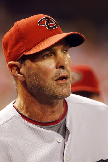 Arizona Diamondbacks Coach Kirk Gibson Watches Editorial Stock Photo ...