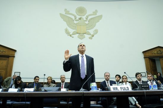 Richard Fuld Jr Chairman Ceo Lehman Editorial Stock Photo - Stock Image ...