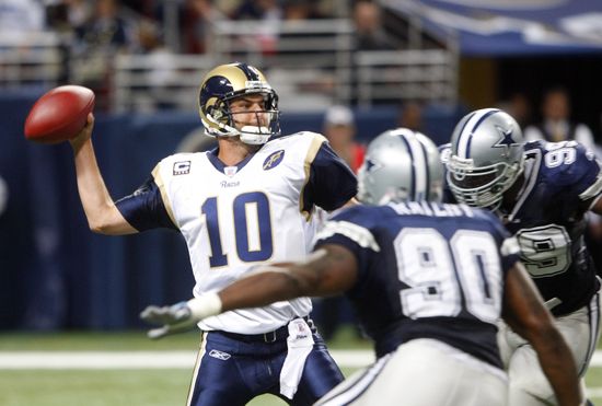 St Louis Rams Quarterback Marc Bulger Editorial Stock Photo - Stock ...