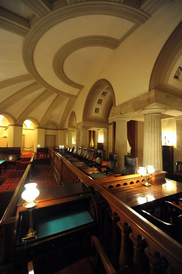 Old Supreme Court Chamber Seen On Editorial Stock Photo - Stock Image ...