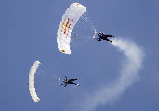 Members Elite Paragliding Hang Gliding Skydiving Editorial Stock Photo ...