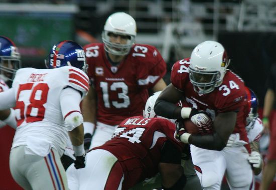 Arizona Cardinals Running Back Tim Hightower Editorial Stock Photo ...