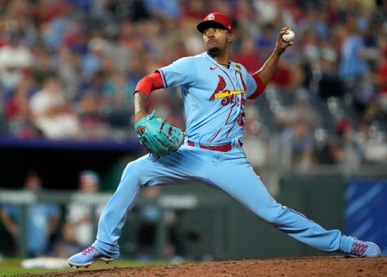 St Louis Cardinals Relief Pitcher Genesis Editorial Stock Photo - Stock ...
