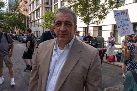 Nyc Mayoral Candidate Bill Pepitone Attends Editorial Stock Photo ...