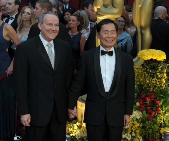 Actor George Takei R His Partner Editorial Stock Photo - Stock Image ...