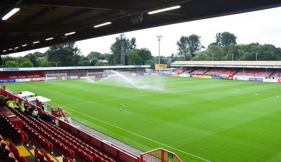Quiet Stadium Before Sky Bet League Editorial Stock Photo - Stock Image ...