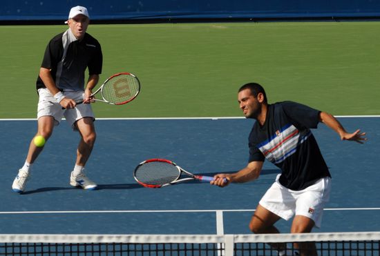 Andy Ram Israel R Plays Alongside Editorial Stock Photo - Stock Image ...