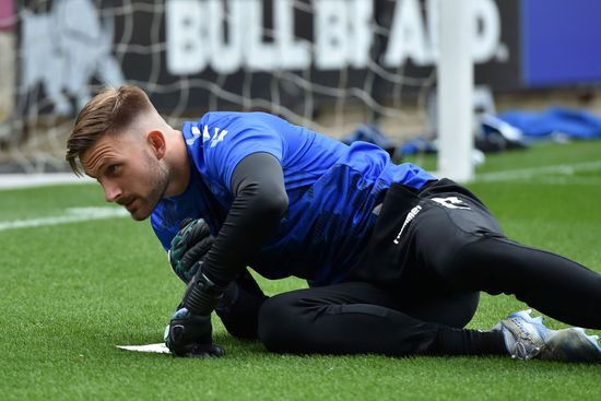 Oldham Athletics Danny Rogers Goalkeeper During Editorial Stock Photo ...