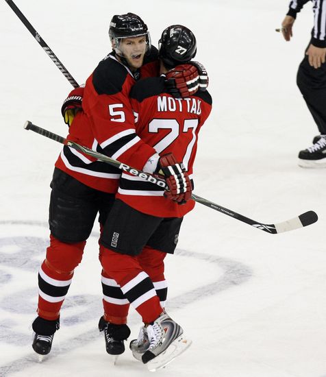 New Jersey Devils Mike Mottau 27 Editorial Stock Photo - Stock Image ...