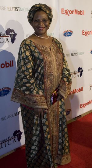 Nigers First Lady Hadjia Laraba Attends Editorial Stock Photo - Stock ...
