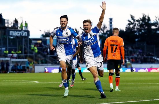 Harvey Saunders Bristol Rovers Celebrates Scoring Editorial Stock Photo ...