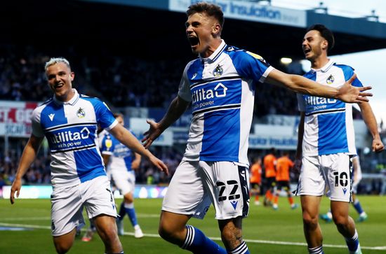 Harvey Saunders Bristol Rovers Celebrates Scoring Editorial Stock Photo ...