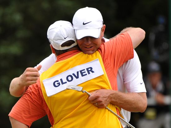 Lucas Glover Hugs His Caddie Dan Editorial Stock Photo - Stock Image ...