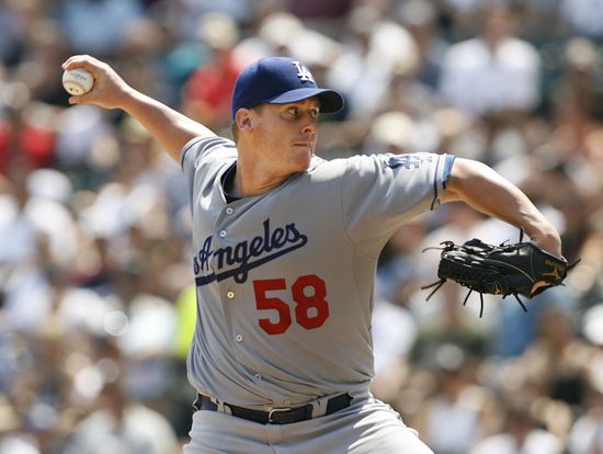 Los Angeles Dodgers Starting Pitcher Chad Editorial Stock Photo - Stock ...